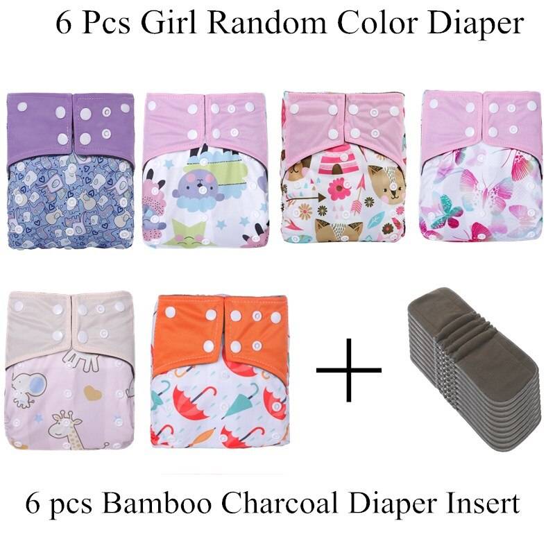 Baby’s Reusable Waterproof Soft Diapers