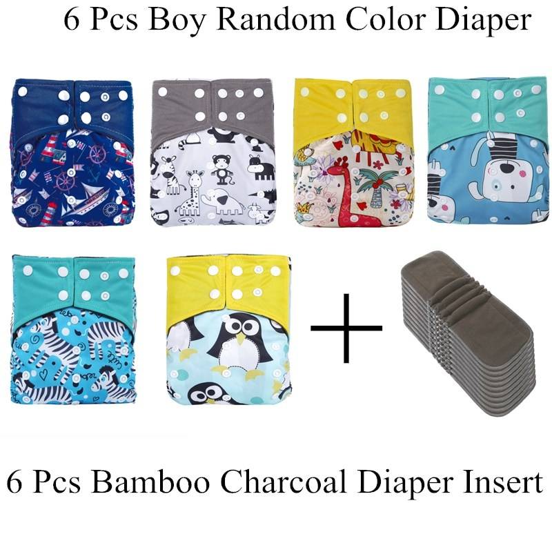 Baby’s Reusable Waterproof Soft Diapers