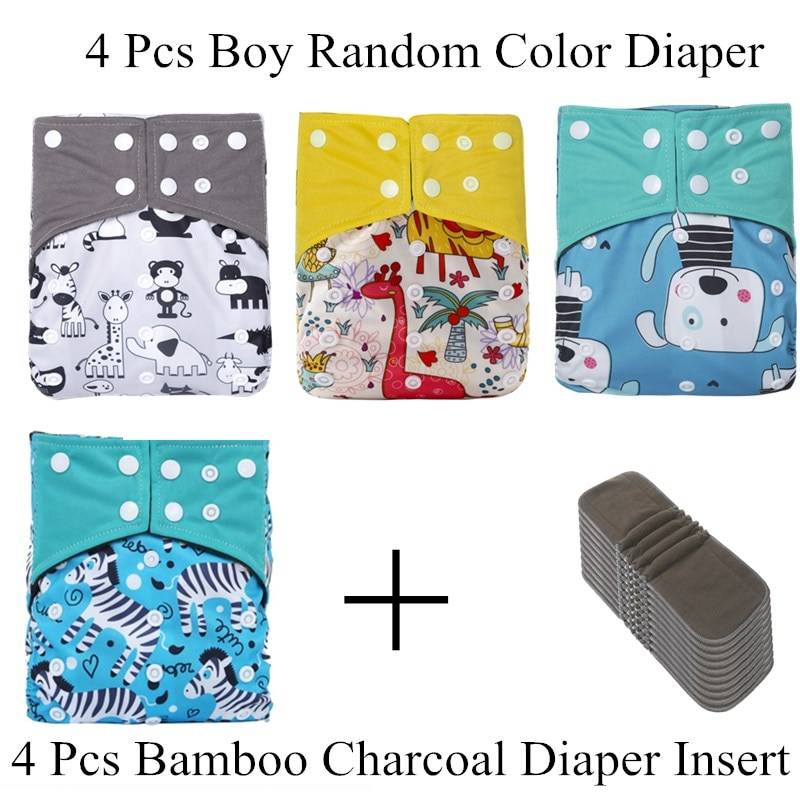 Baby’s Reusable Waterproof Soft Diapers